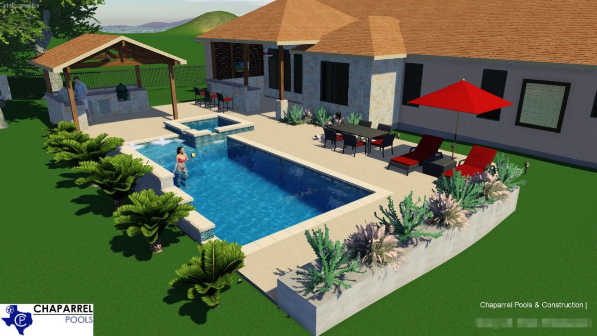 Georgetown Pool and Patio - Chaparrel Pools