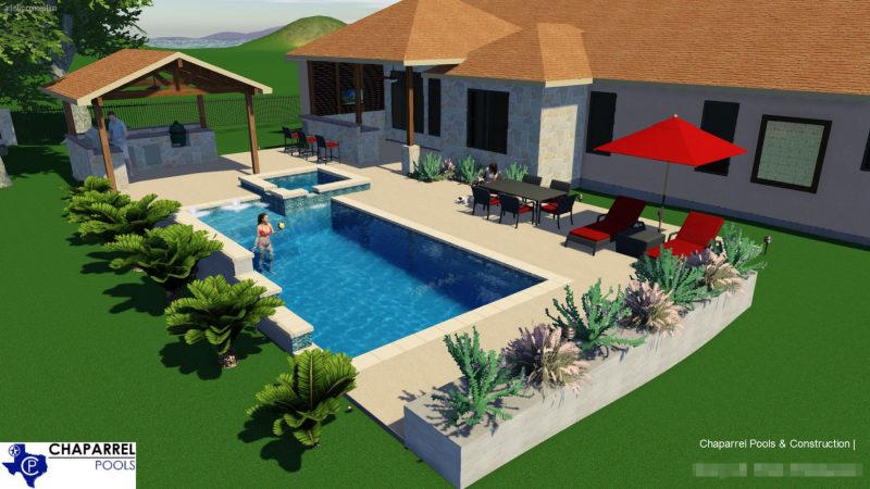 Georgetown Pool and Patio - Chaparrel Pools